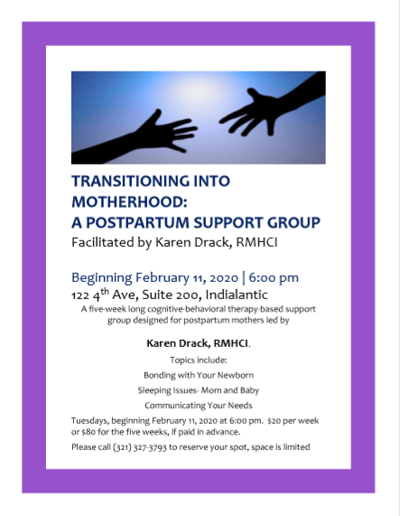 Upcoming Events and Groups – Beachside Counseling and Wellness, LLC